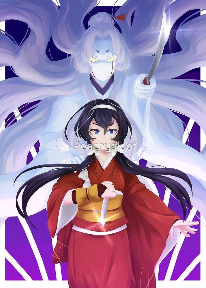 "Kyoka Izumi's Demon Snow" by Peachyploof | Redbubble