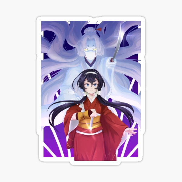 "Kyoka Izumi's Demon Snow" Sticker for Sale by Peachyploof | Redbubble