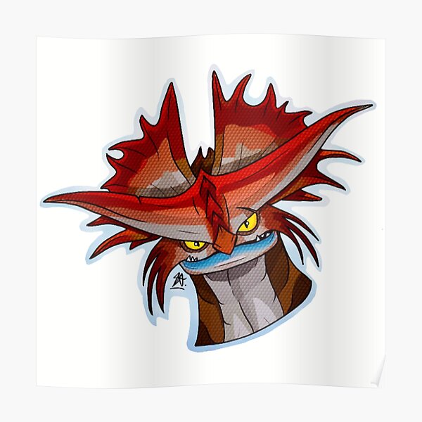 "HTTYD Cloudjumper Stormcutter" Poster by skylar-oneil | Redbubble