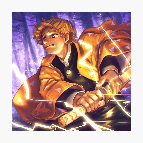 Zenitsu Fan Art Photographic Prints | Redbubble