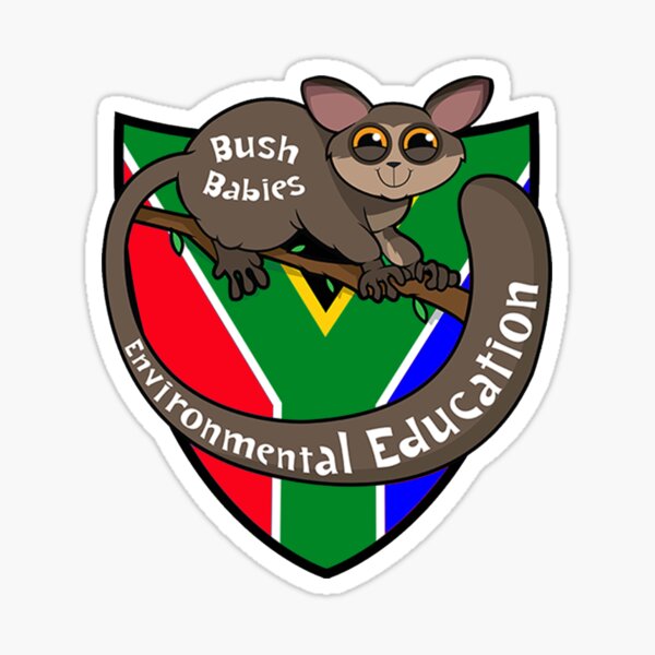"Bush Babies Logo" Sticker for Sale by pennies4eles | Redbubble