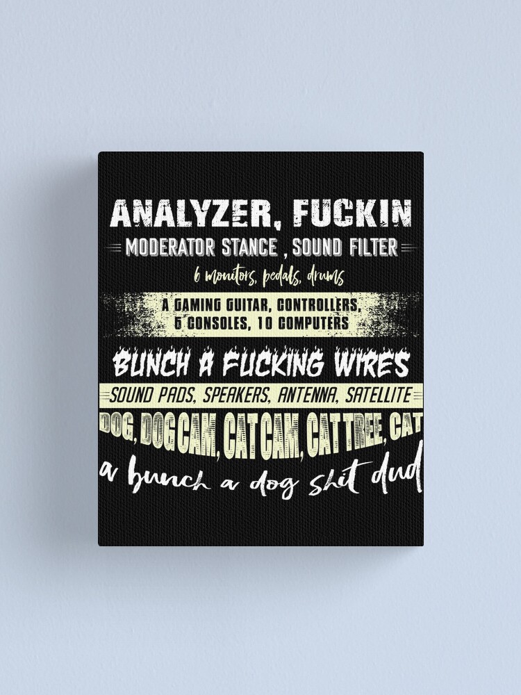 "XQC quote" Canvas Print for Sale by dafto | Redbubble
