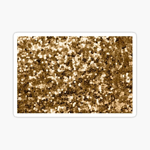 "Gold Glitter Sequins" Sticker for Sale by newburyboutique | Redbubble