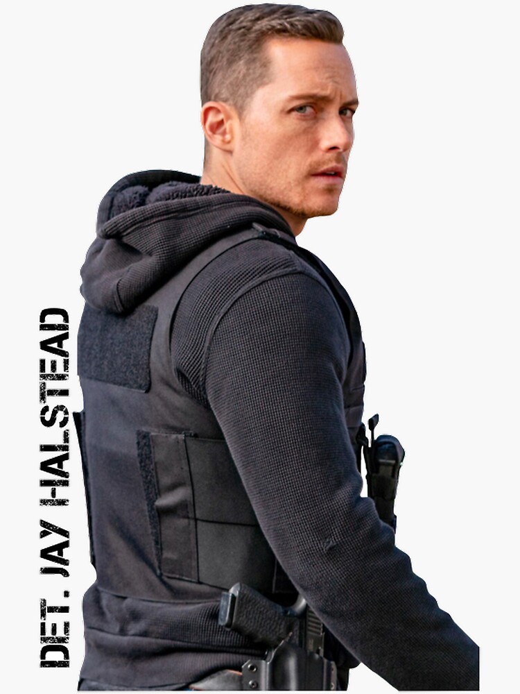 "CHICAGO P.D. - DETECTIVE JAY HALSTEAD - JESSE LEE SOFFER" Sticker for ...