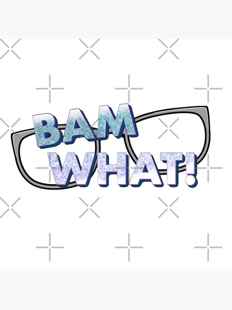 "BAM WHAT!" Art Print for Sale by derrymerch | Redbubble