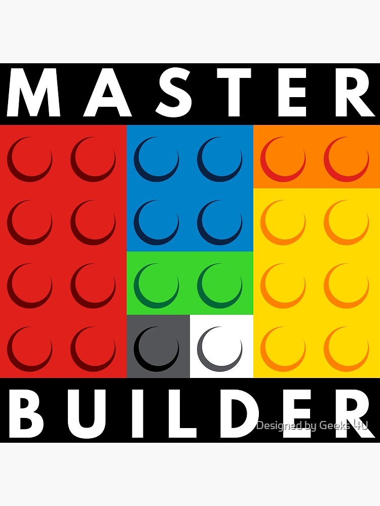 Master Builder Premium Matte Vertical Poster sold by Georgia Min | SKU ...