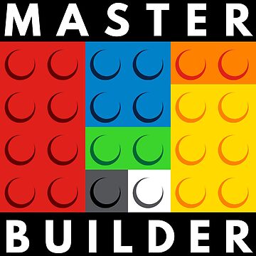 "Master Builder" Sticker for Sale by ByGeeks4U | Redbubble