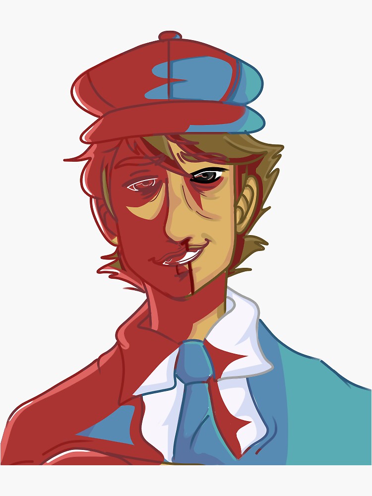 "Professor Layton: Clive Dove Sticker" Sticker by kantokraze | Redbubble