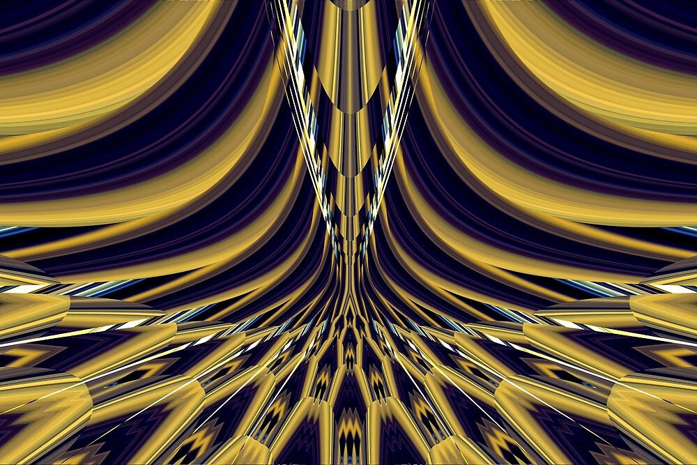 "String Spin Fractal" by Hugh Fathers | Redbubble
