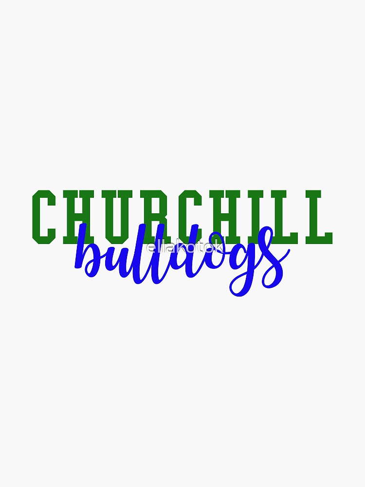 "CHS Bulldogs" Sticker by ellakotok | Redbubble