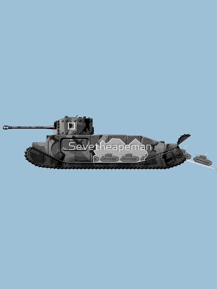 "TOG II WW2 tank" T-shirt for Sale by Sevetheapeman | Redbubble | tank ...