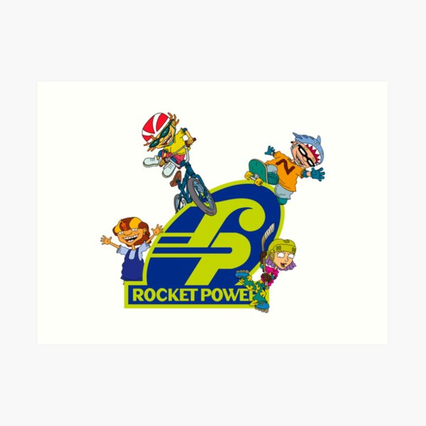"rocket power logo" Art Print for Sale by jusisihine | Redbubble