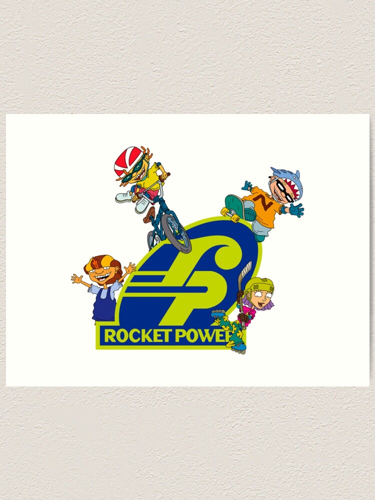 "rocket power logo" Art Print for Sale by jusisihine | Redbubble