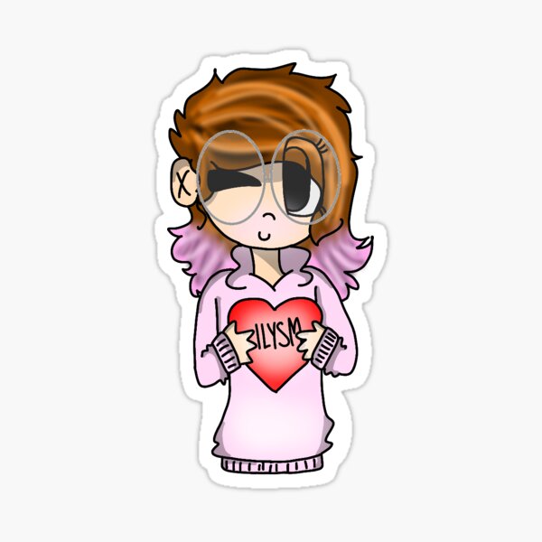 "kingani ilysm" Sticker by OneThyFox | Redbubble