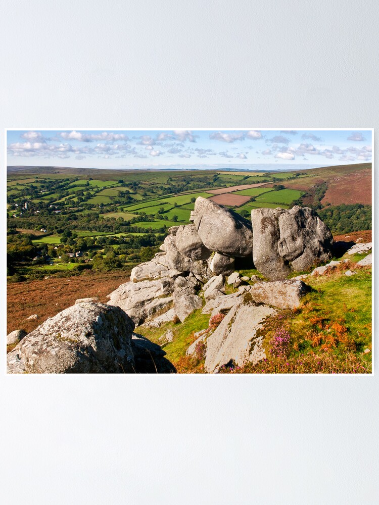 "Bell Tor Dartmoor UK" Poster for Sale by AlexJa | Redbubble
