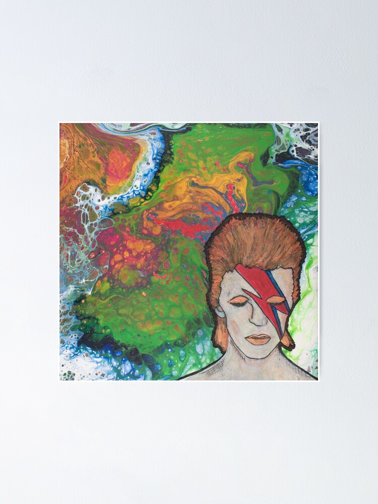 "Glam rock " Poster by Teenybronco | Redbubble
