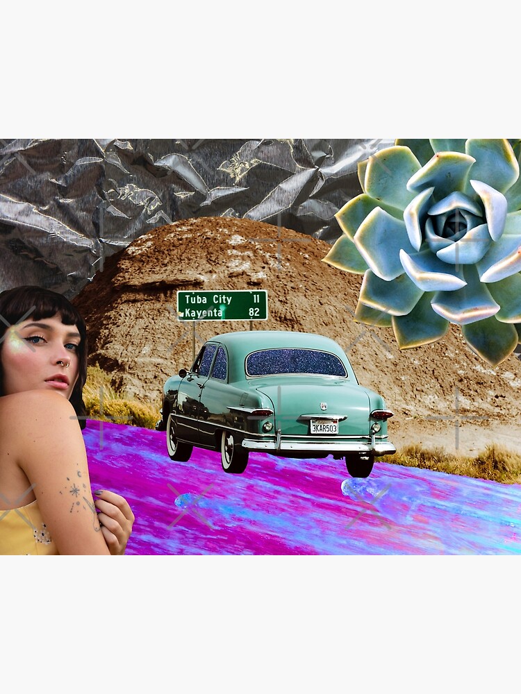 "Psychedelic Highway" Art Print by ImmortalBird | Redbubble