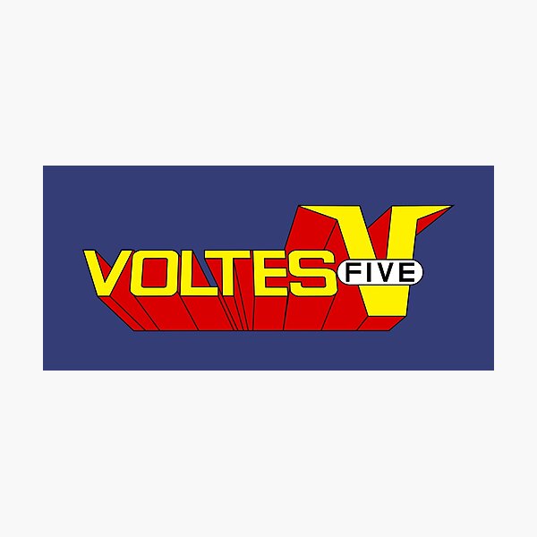 "Voltes V" Photographic Print for Sale by elizaldesigns | Redbubble