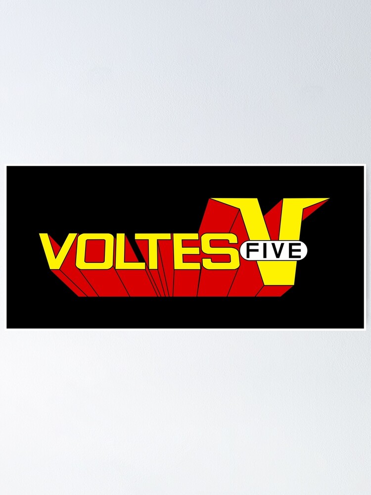 "Voltes V" Poster by elizaldesigns | Redbubble