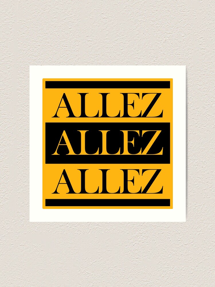 ""Allez, Allez, Allez... Wasps. Wasps, Wasps...." Art Print by ...