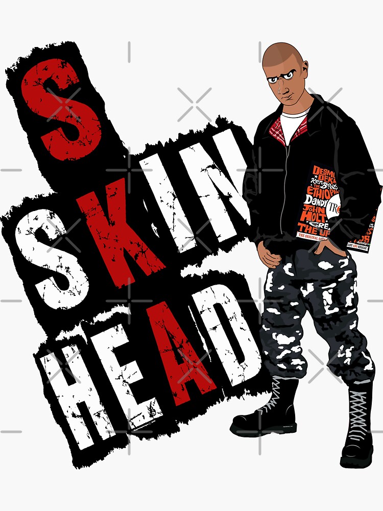 "Skin Head Ska" Sticker for Sale by rudeboy1 | Redbubble