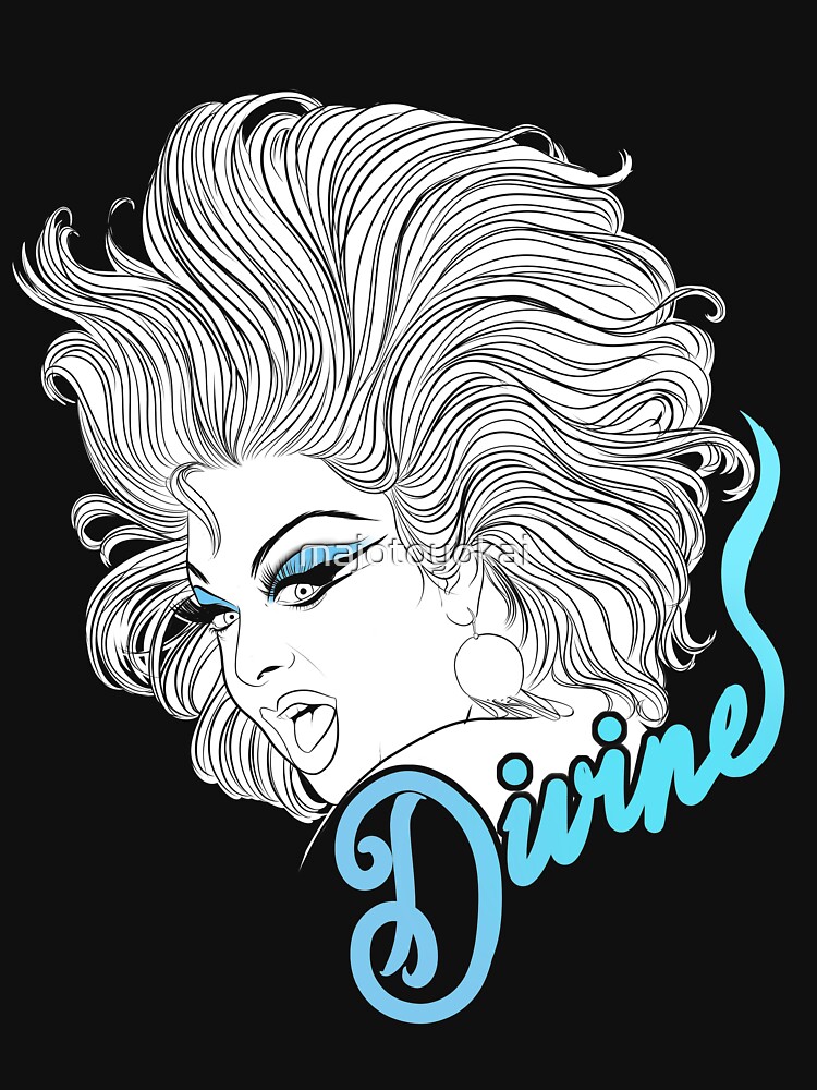 "DIVINE" T-shirt for Sale by majotoyokai | Redbubble | divine t-shirts ...