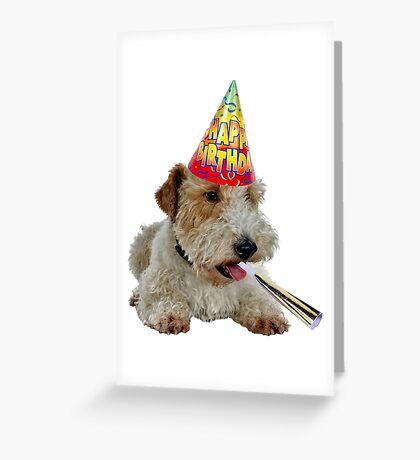 Fox Terrier: Greeting Cards | Redbubble