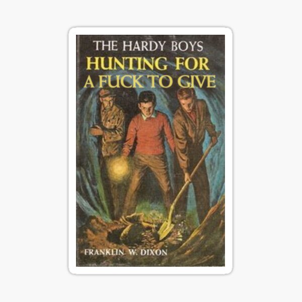 "Hardy Boys" Sticker for Sale by mollyhanson | Redbubble
