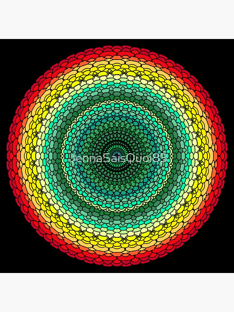 "Making me crazy mandala " Sticker for Sale by JennaSaisQuoi83 | Redbubble