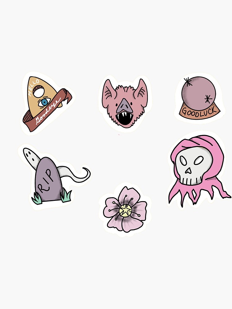 "Not Dead Yet Sticker Sheet " Sticker for Sale by purplesummers | Redbubble