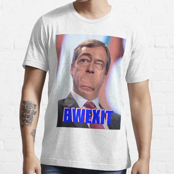 "Nigel's Bwexit" T-shirt for Sale by beardedegg | Redbubble | nigel ...