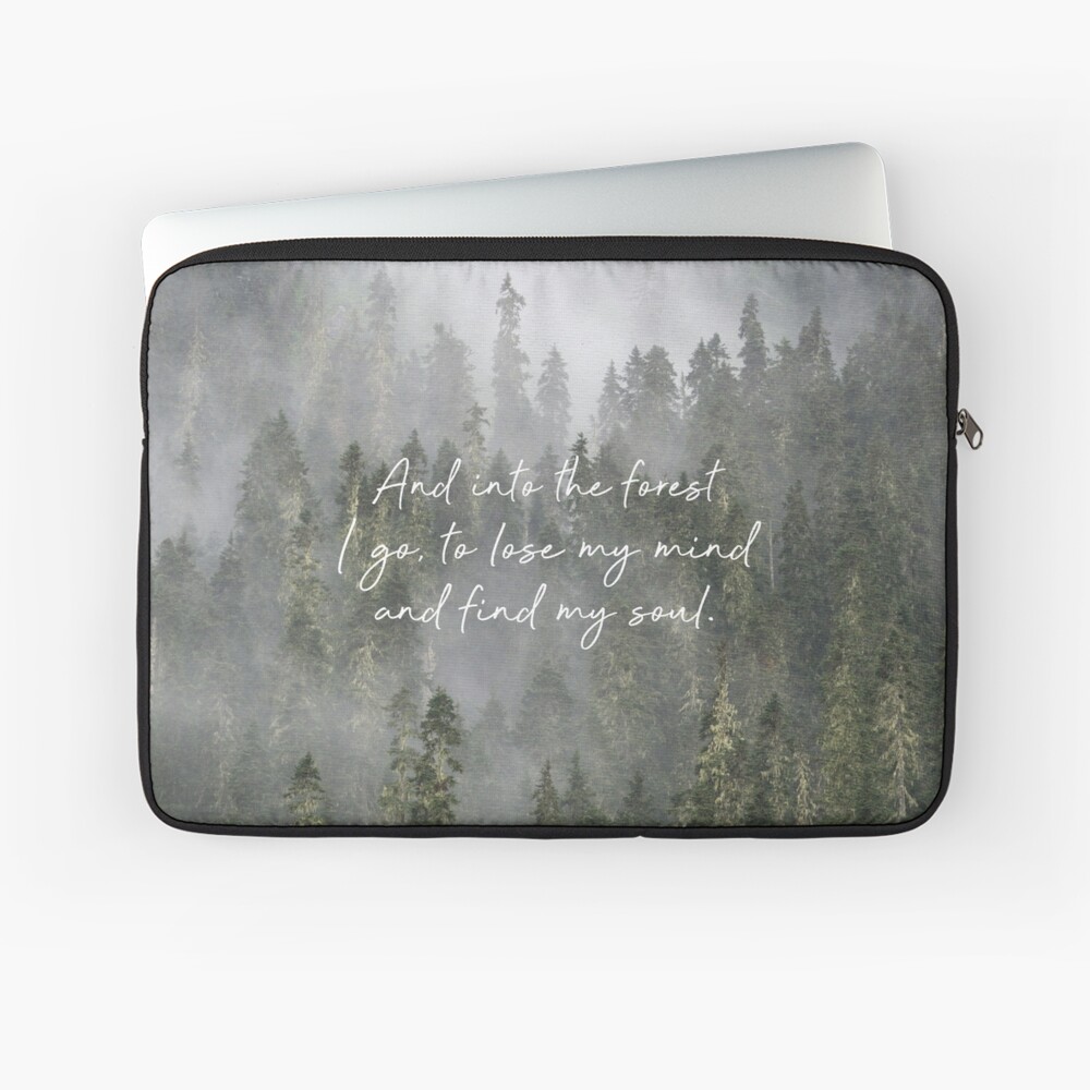 "Into the Forest I Go" Poster for Sale by move-mtns | Redbubble