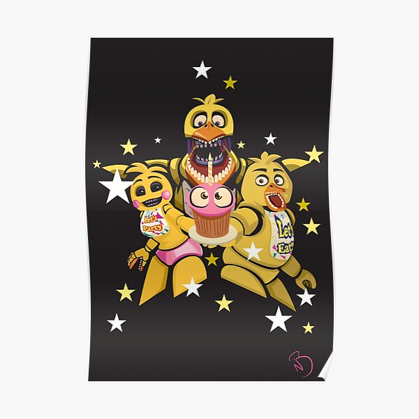 "We Love Chica" Poster by NiallByrne | Redbubble