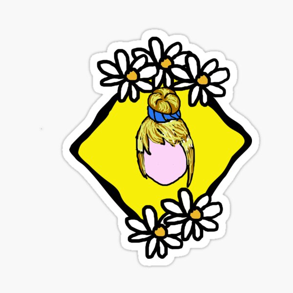 "Messy Bun / VSCO Girl Starter Pack " Sticker for Sale by kestrada2906 ...