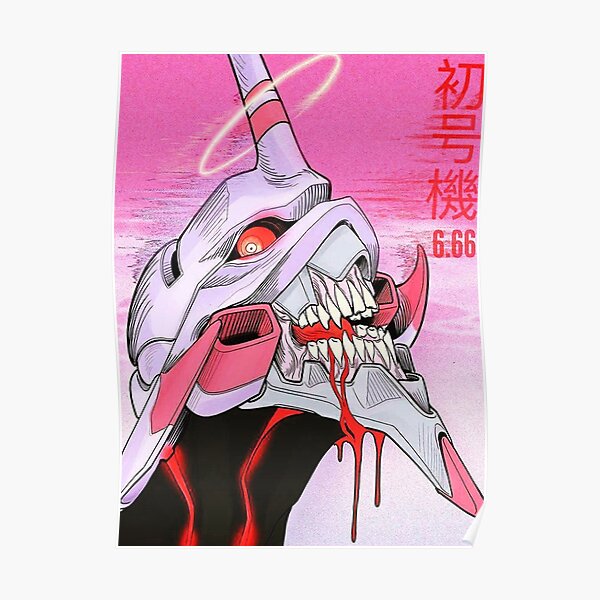 "Eva 01" Poster by Robaroor | Redbubble