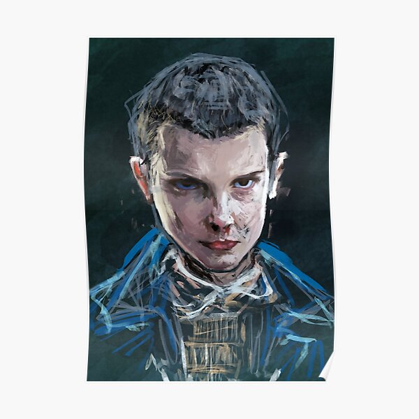 "Eleven Stranger Things" Poster by arodisiart | Redbubble