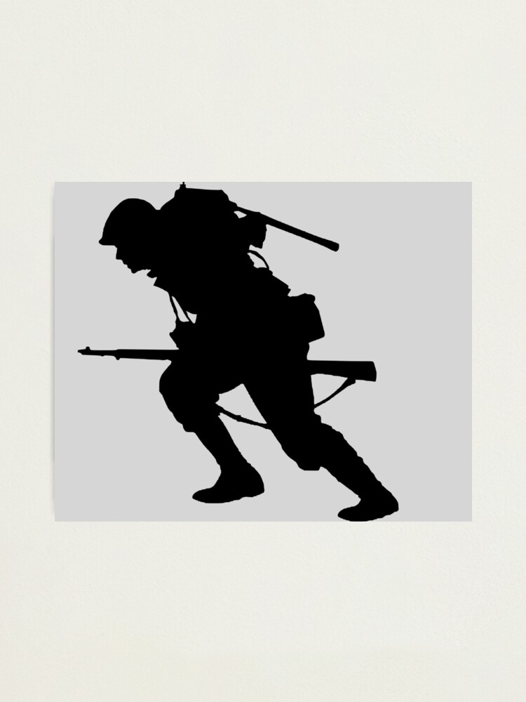 Soldier Silhouette Ww2