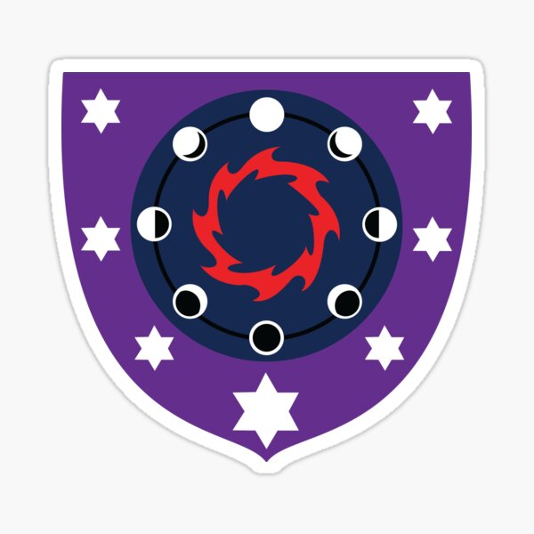 "SCA - Celestial Thunder Clan Symbol" Sticker for Sale by ...
