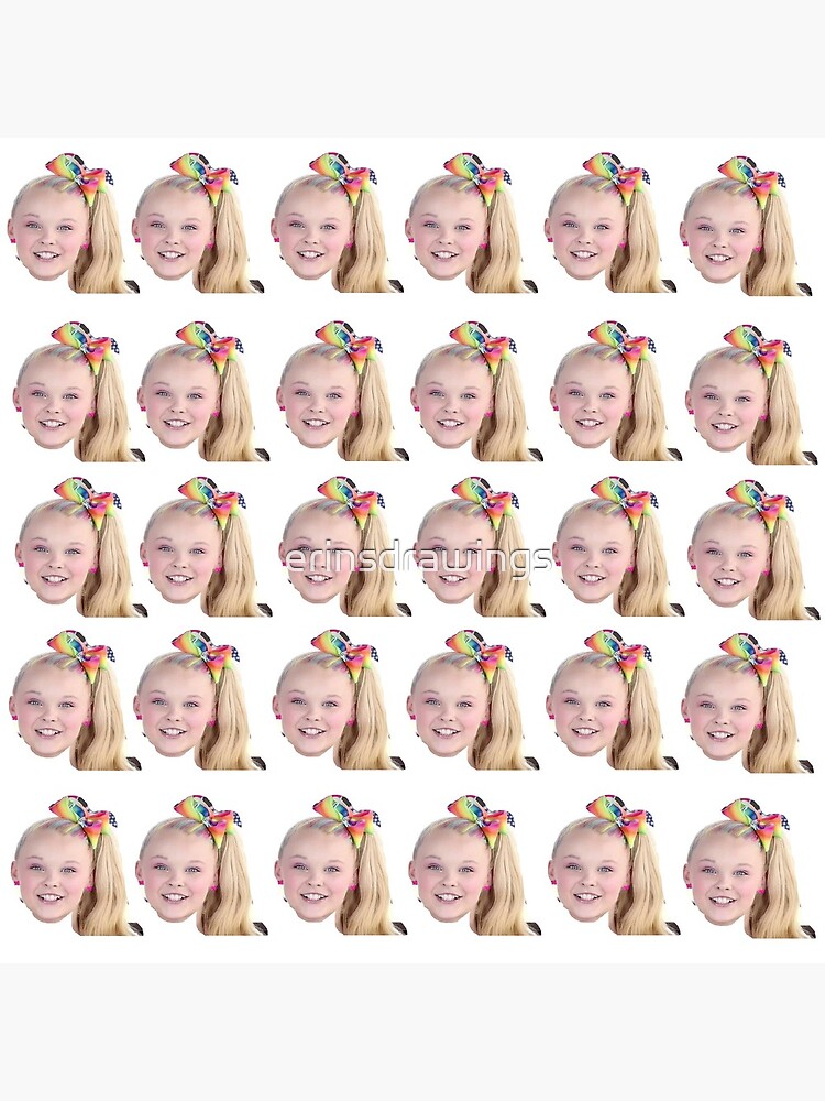 "Jojo Siwa Face" Art Print by erinsdrawings | Redbubble