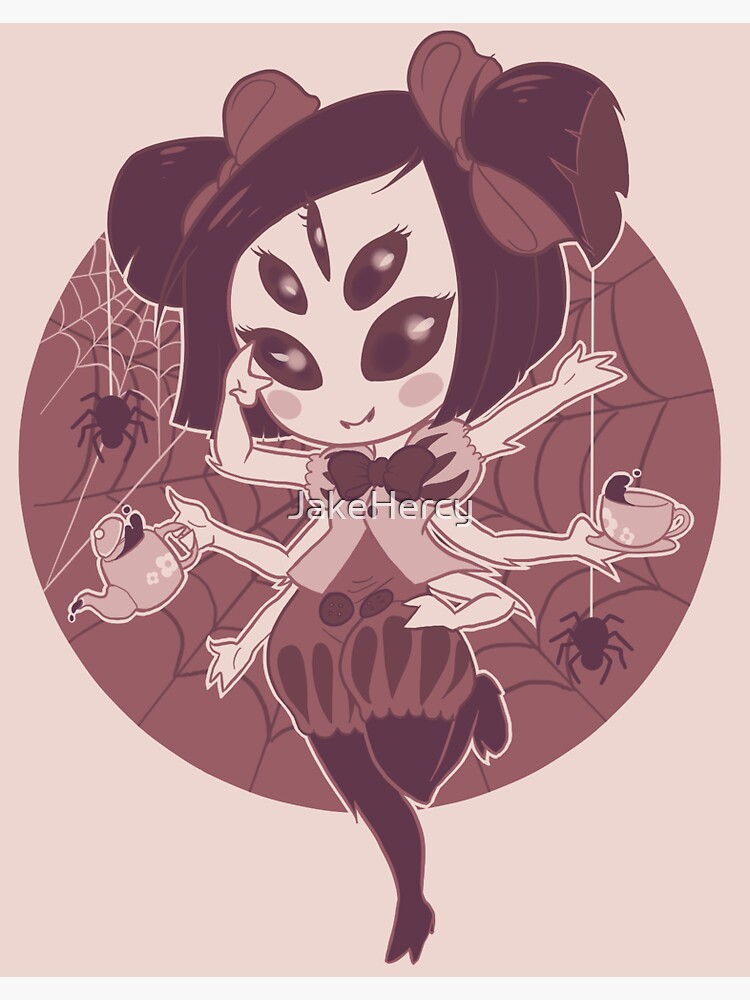 "Undertale Miss Muffet Print" Sticker for Sale by JakeHercy | Redbubble
