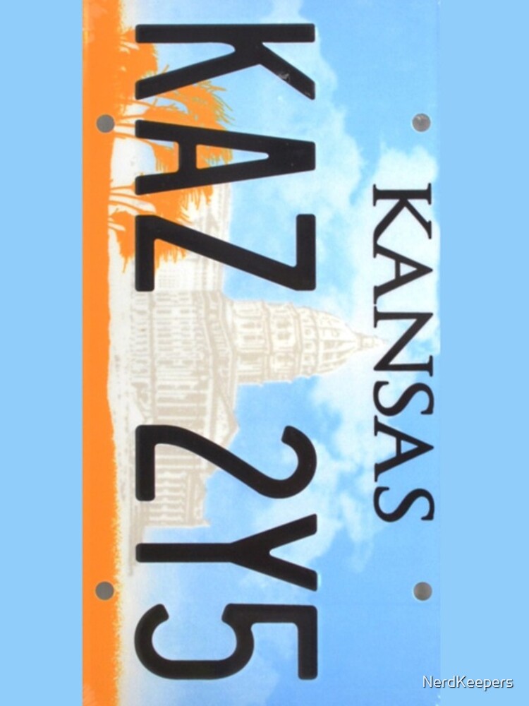 "Supernatural: '67 Chevy Impala Sticker (Baby) Licence / License Plate ...