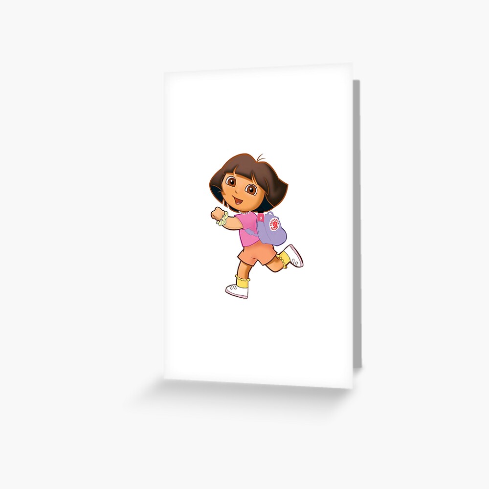 "Dora the VSCO Girl" Greeting Card for Sale by viviennetan | Redbubble