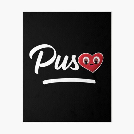 "Puso Heart Pinoy Pride Filipino Philippines Gift" Art Board Print by ...