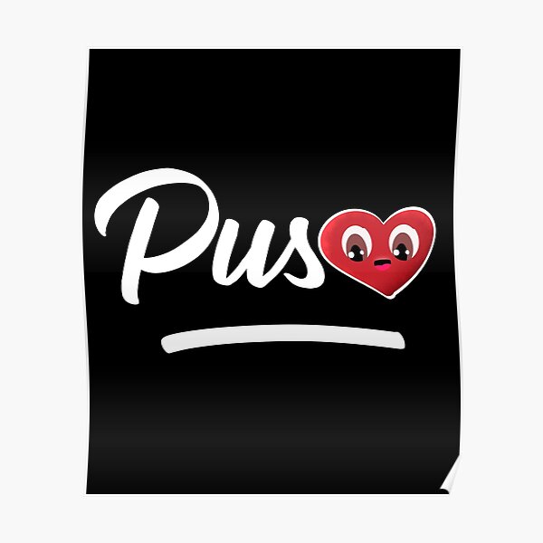 "Puso Heart Pinoy Pride Filipino Philippines Gift" Poster by Teeleo ...