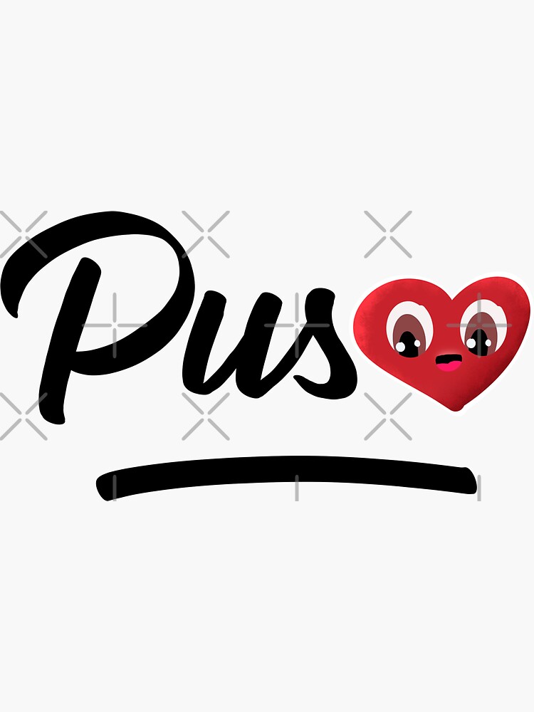 "Puso Heart Pinoy Pride Filipino Philippines Gift" Sticker for Sale by ...