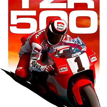 "YZR 500" Sticker for Sale by retroquarter | Redbubble