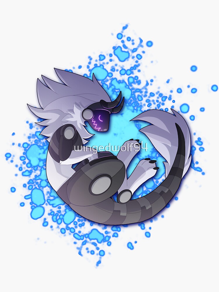 "Protogen" Sticker for Sale by wingedwolf94 | Redbubble