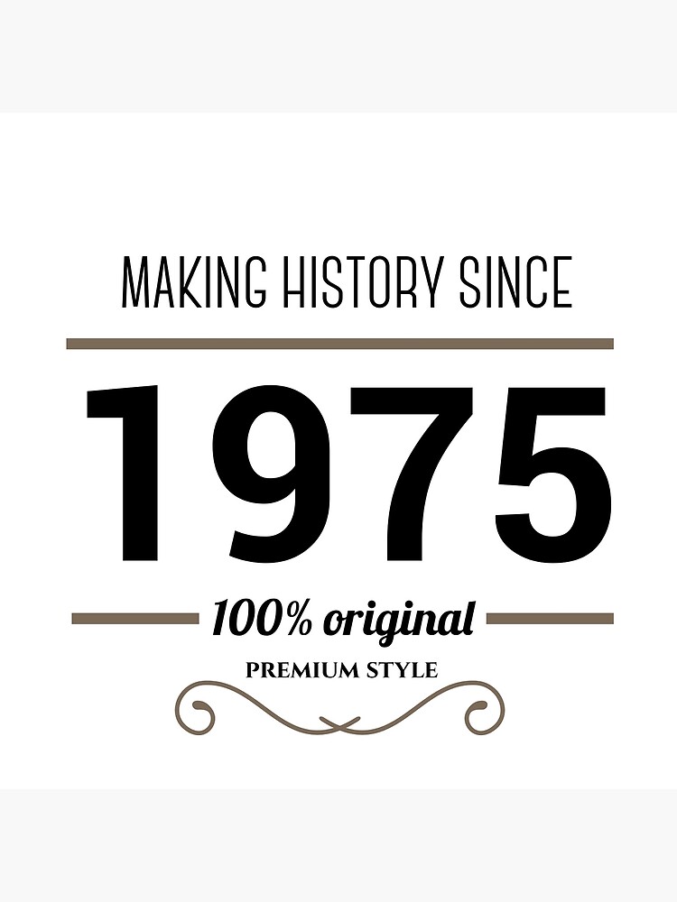 "Making history since 1975" Framed Art Print for Sale by JJFarquitectos ...
