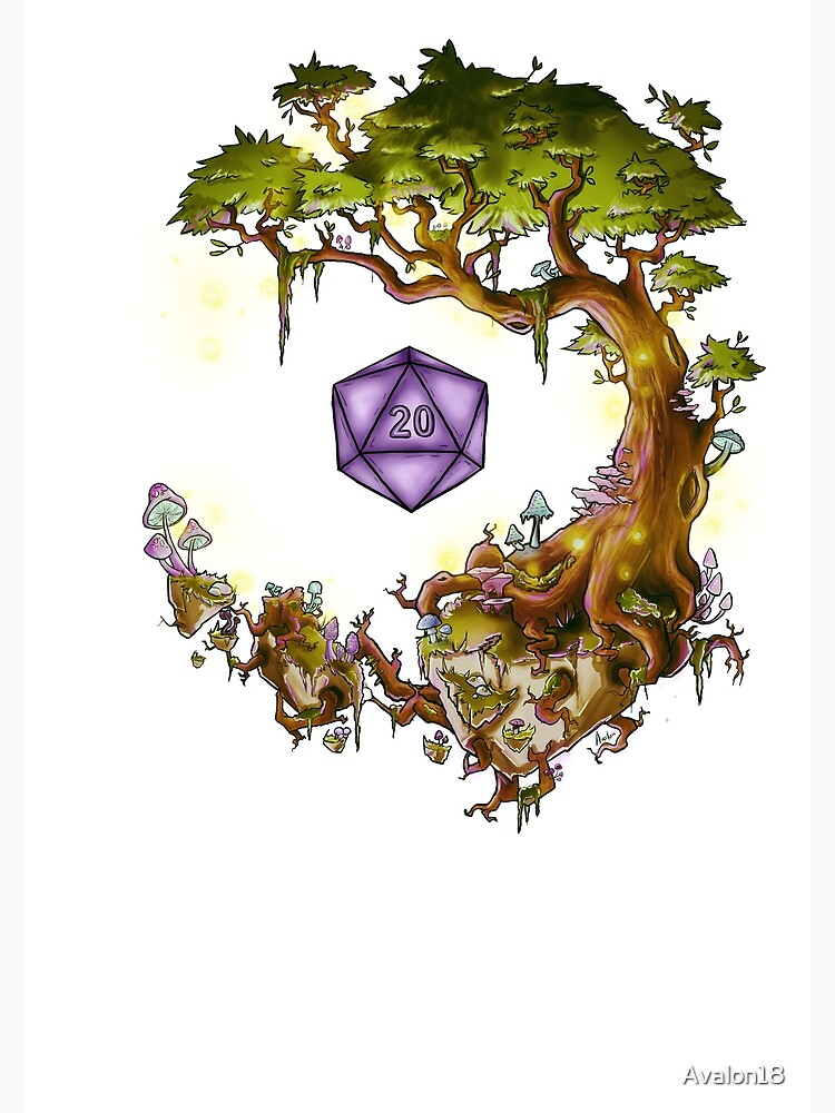 "DnD - Spore druid class symbol" Poster for Sale by Avalon18 | Redbubble