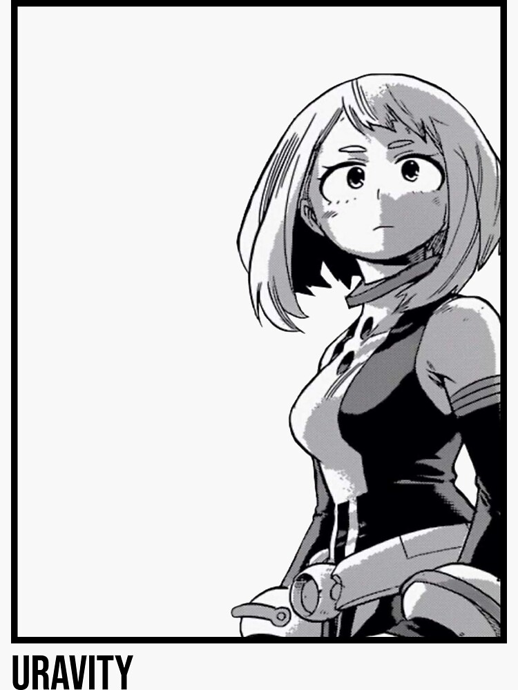 "Boku No Hero Academia Uravity" Sticker by ramuwuda | Redbubble